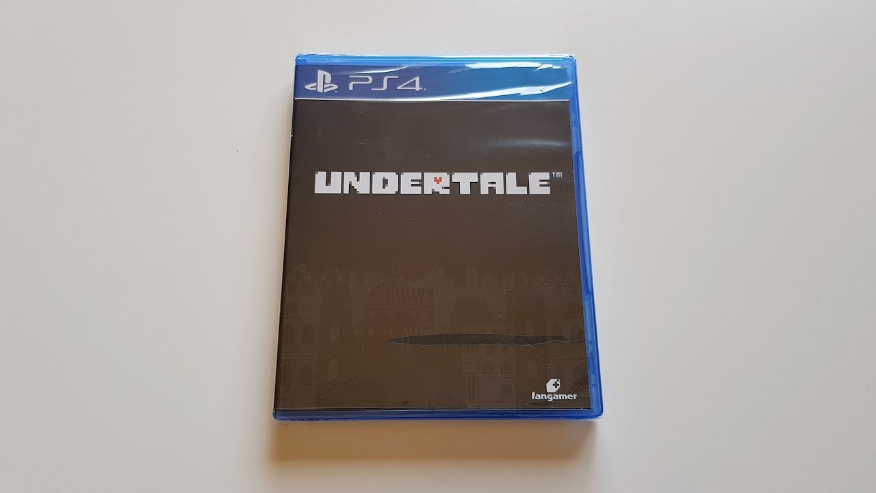 Undertale PS4 Unboxing - YouTube