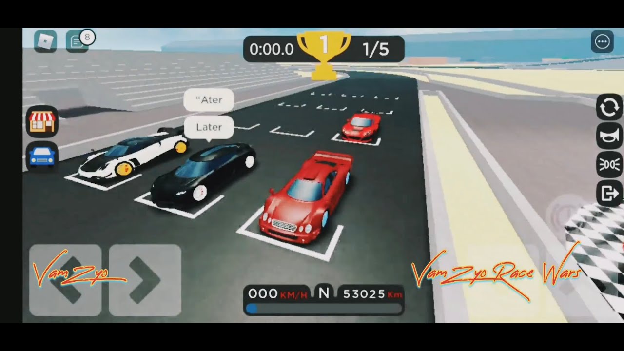 VamZyo Race Wars CDT Roblox Part #15 - Bestfriends of Us | Circuit (Car ...