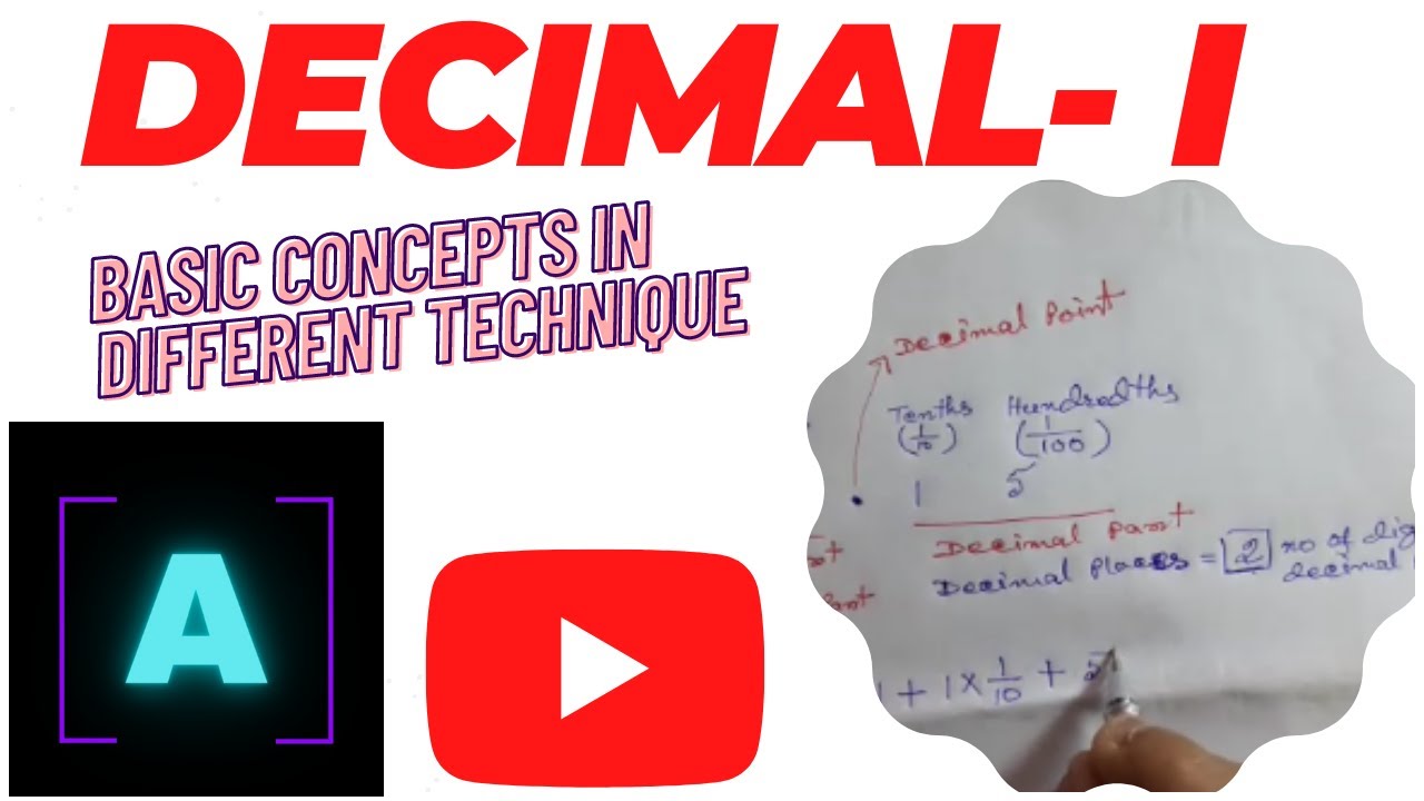 Decimal Number | Basics of Decimals | Class 5 to 10 | Alik Sir - YouTube