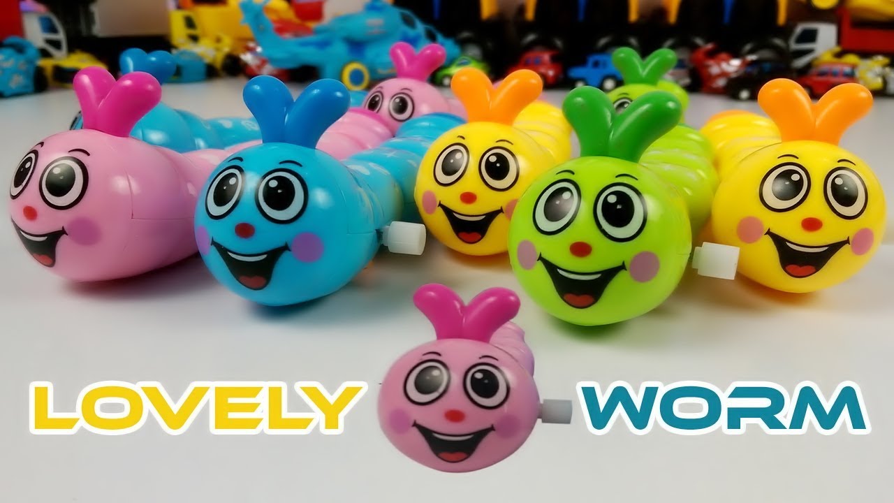 The Secret Of Lovely Worm Toy for kids | Toy Videos for kids | Kids ...