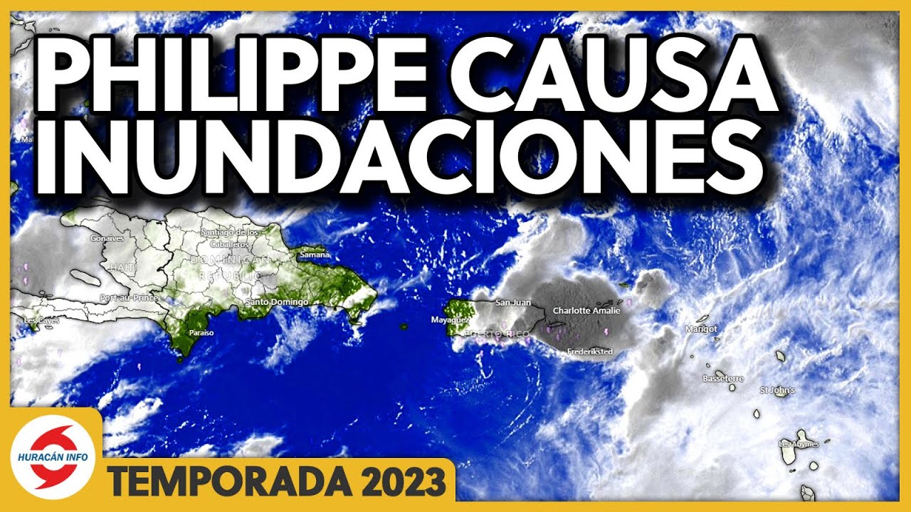 Tormenta tropical Philippe se aleja del Caribe. Pasó sobre las Antillas ...