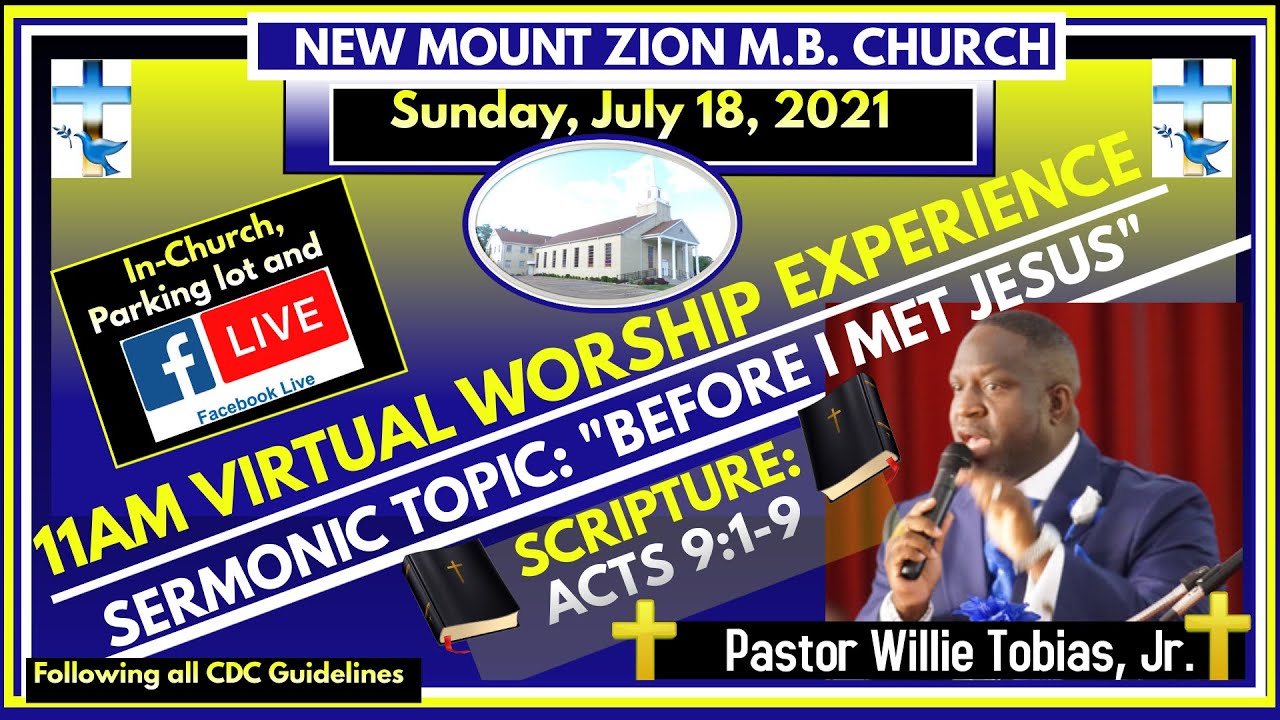 NMZ WORSHIP SERVICE (JULY 18, 2021) - YouTube