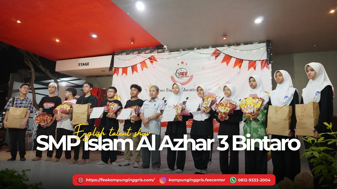 English Training Program | SMP Islam Al-Azhar 3 Bintaro | English ...