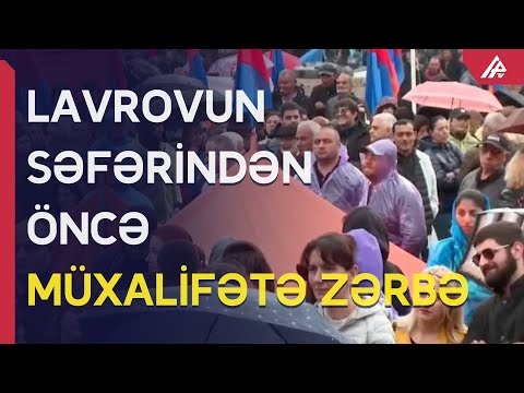 Paşinyan müxalifətin çadırlarını sökdürdü