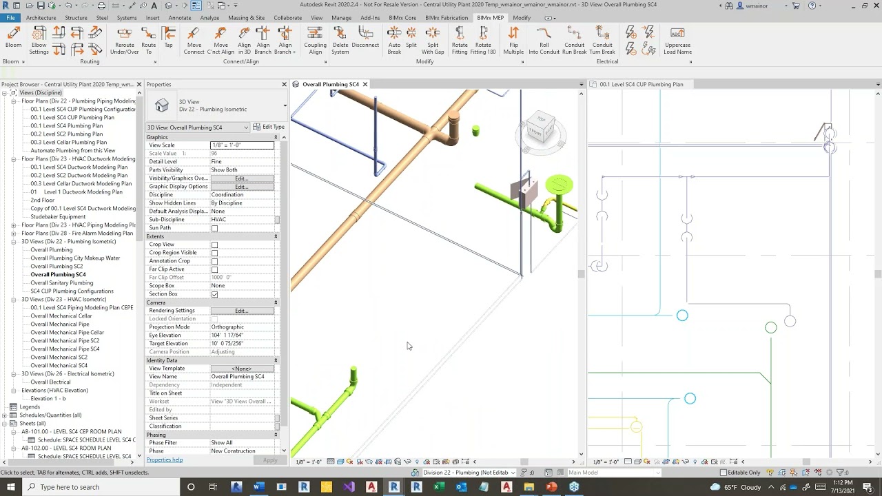 Simplify 3D Modeling with BIMrx MEP - YouTube