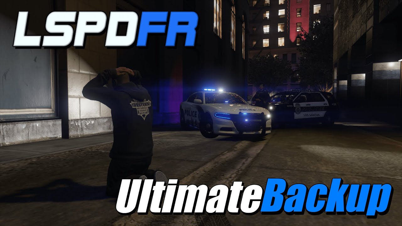 GTA 5 LSPDFR Ultimate backup a Stop the ped Slovenský návod - YouTube