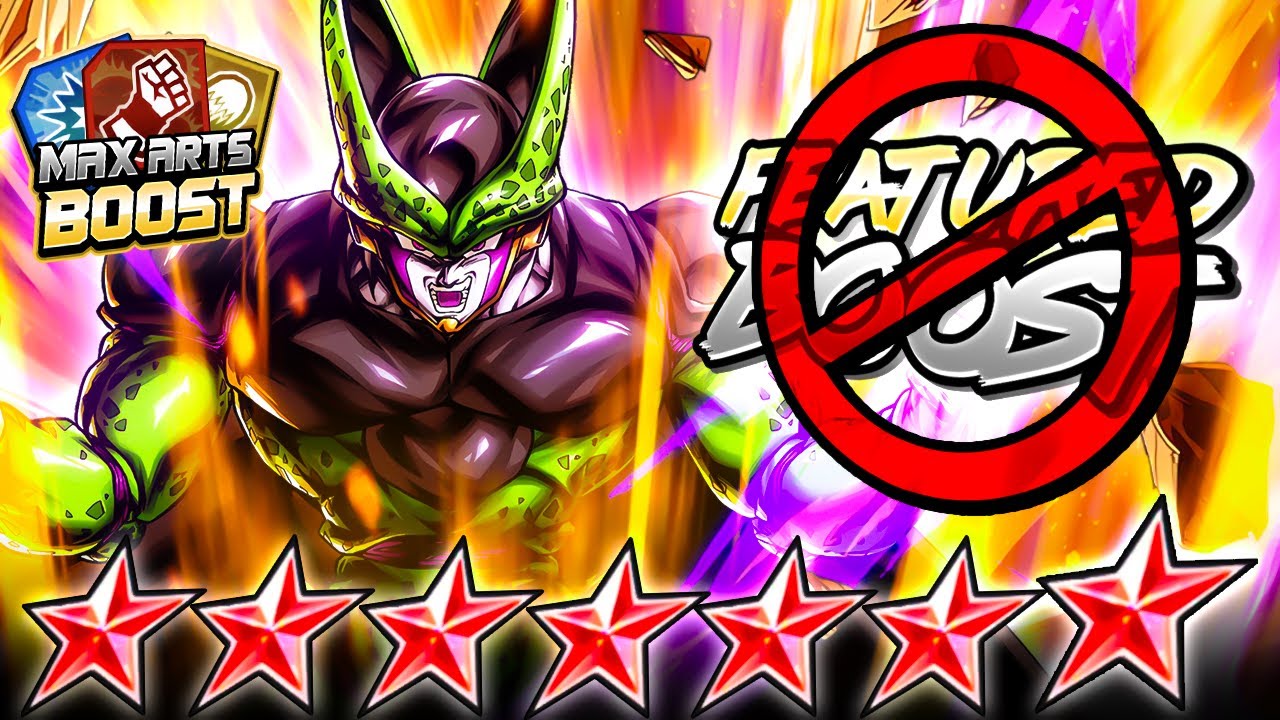 (Dragon Ball Legends) LF PERFECT FORM CELL OUT OF THE FEATURED BOOST ...