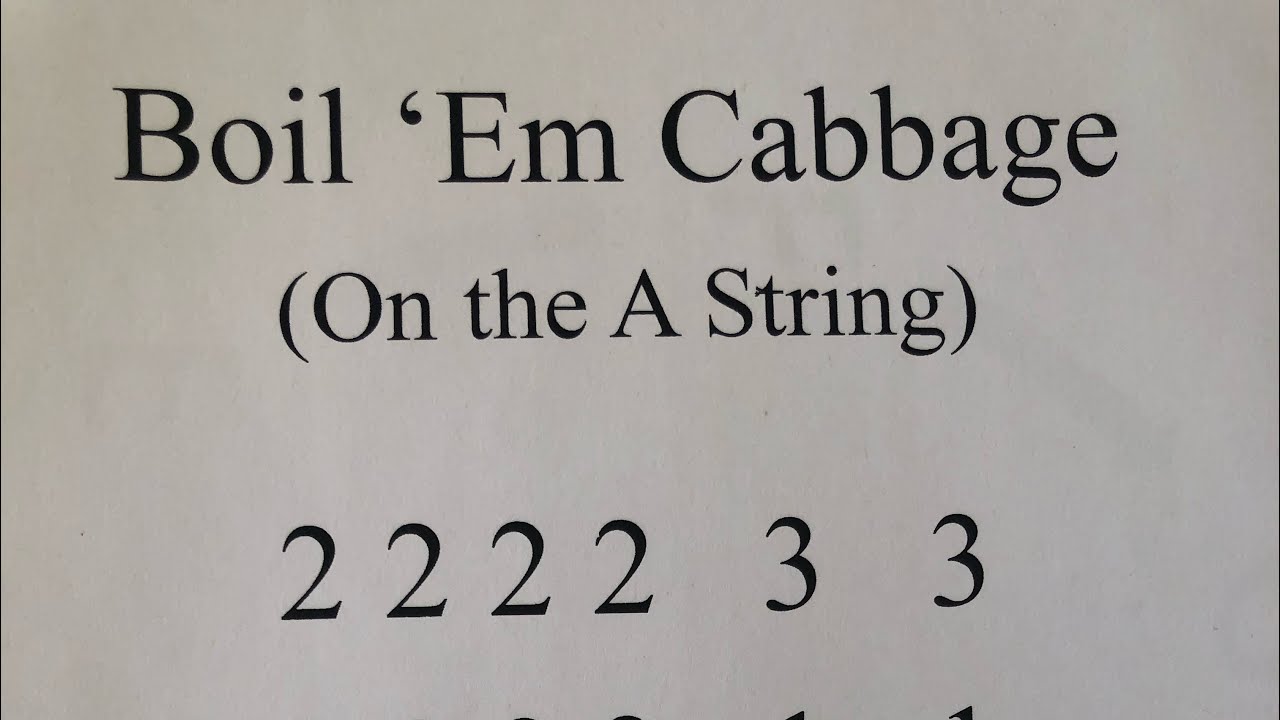 Level 1 Boil em cabbage theme - YouTube