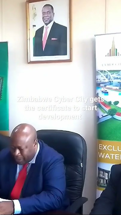 Zimbabwe Cyber City gets certificate to start development. - YouTube