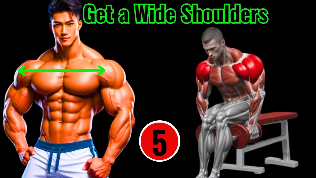 The BEST Dumbbell Shoulder Exercises | Get a Wide Shoulders FAST Nobody ...