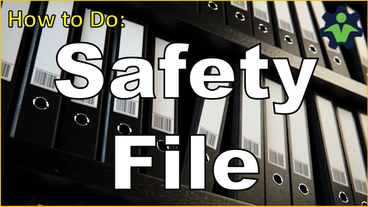 How to do A Safety File - Safety Training - YouTube
