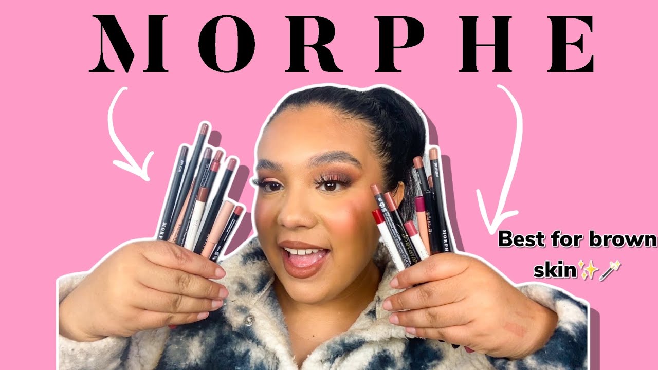 Best lip liners for tan skin tones 💄+ swatches - YouTube