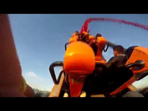 Viaport Tuzla Marina Red Fire RollerCoaster Arka Koltuk Viasea 110km 55Mt