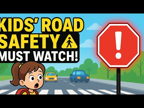 Stay Safe | Understanding Road Safety and Traffic Rules | for Children ...