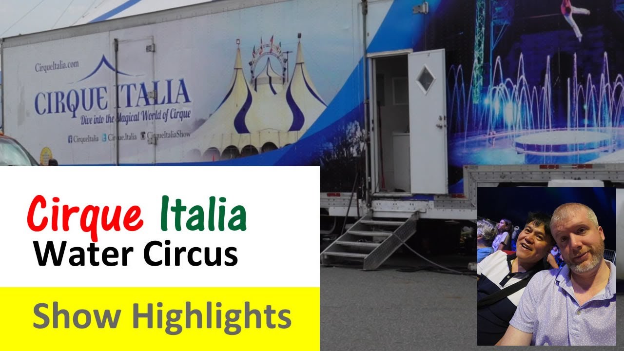 Cirque Italia Water Circus 2023 in Rockaway, NJ - Show Clips - YouTube