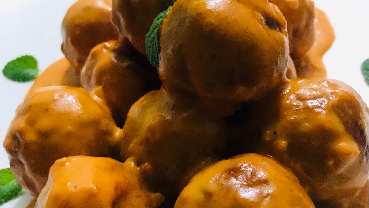 como hacer las MÁS sabrosas ALBÓNDIGAS DE PLÁTANO maduro RELLENA de ...