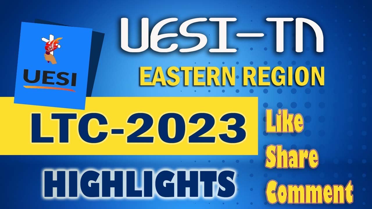Leadership Training Camp-2023 | UESI TN Eastern Region | Highlights ...