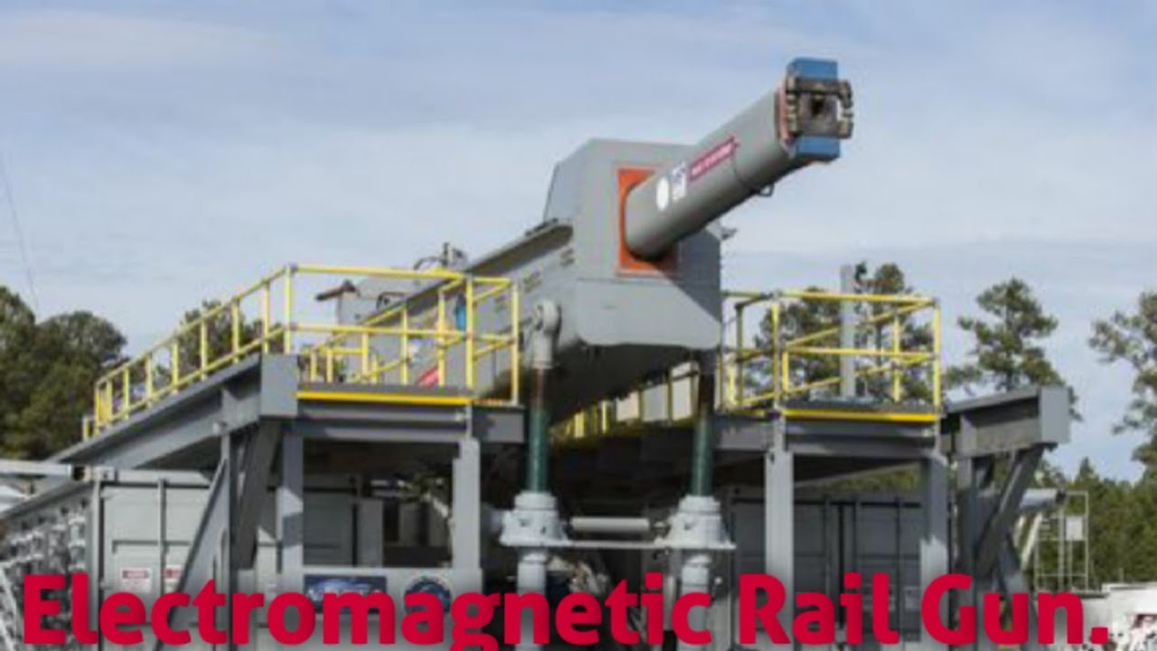 Electromagnetic Rail Gun- The Most Powerful Cannon. - YouTube