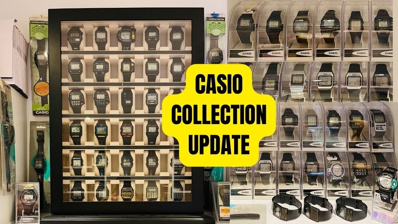 An update on my 80s Casio collection 11th july 2024 - YouTube