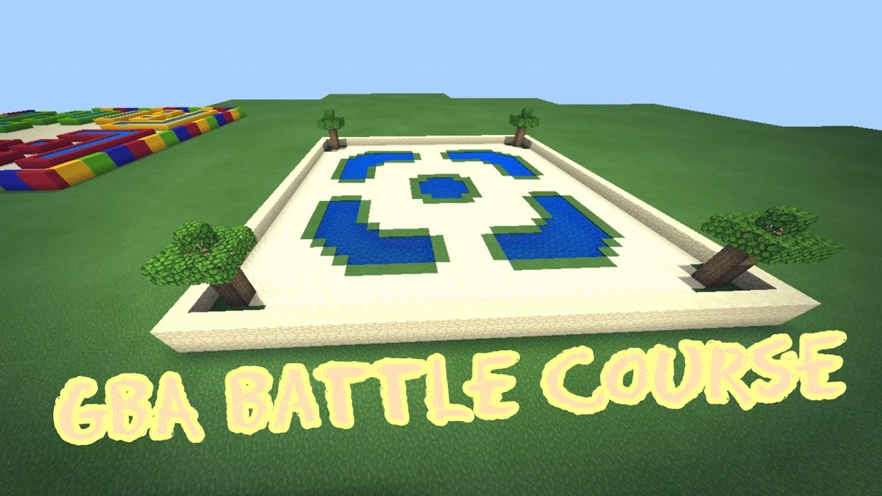 GBA Battle Course 4-Minecraft Mario Kart Super Circuit - YouTube