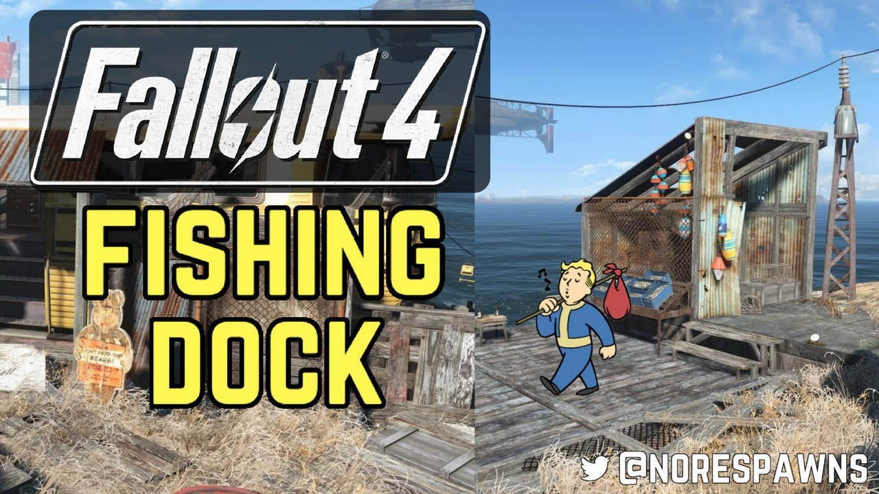Fallout 4 - Fishing Dock - YouTube