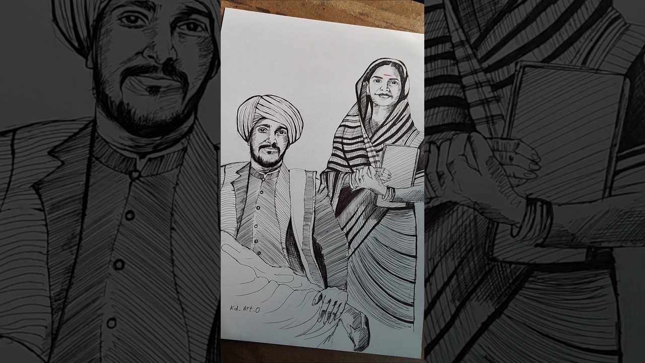 Jyotiba and Savitribai Phule ...#drawing #art #sketch #pencildrawing # ...