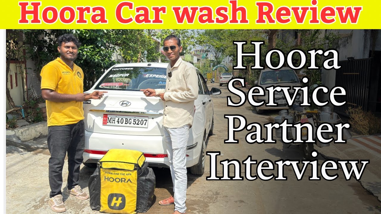 Hoora Car wash Review & Hoora Service Partner Interview - YouTube
