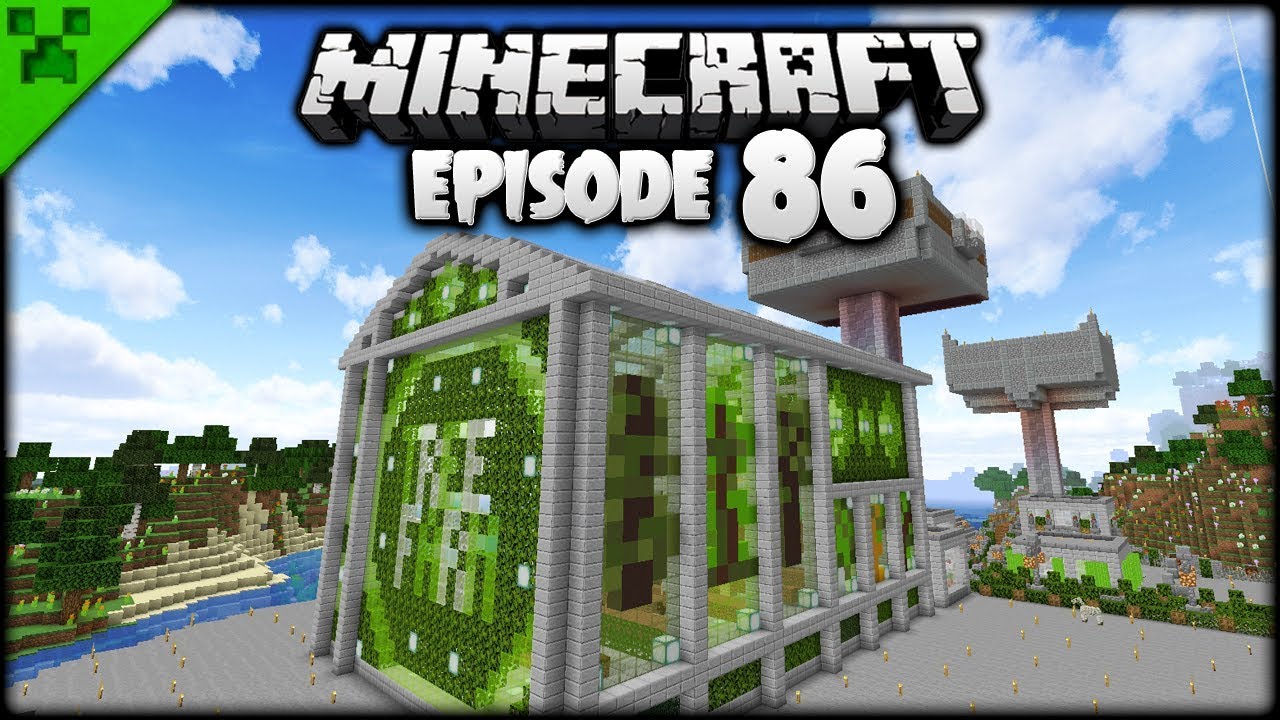 MASSIVE Progress On The TREE FARM! | Python's World (Minecraft Survival Let's Play) | Episode 86 ...