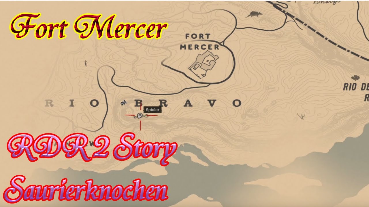 RED DEAD REDEMPTION 2 Story - Saurierknochen - Fort Mercer - YouTube