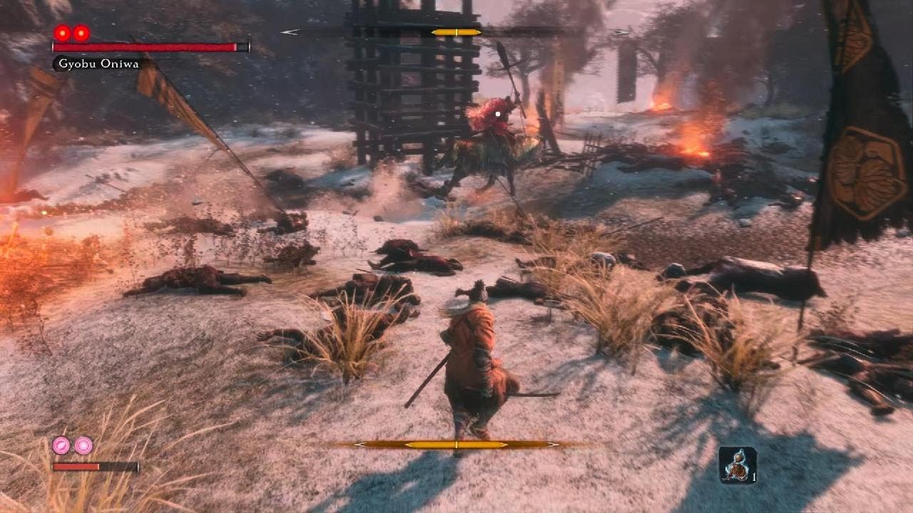 Sekiro first boss - YouTube