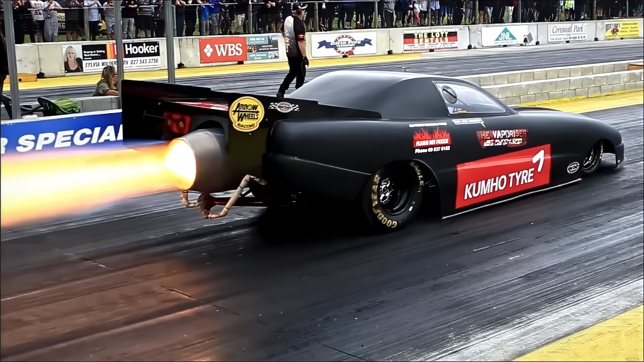 Dragster Race Compilation: 5 Second Promods, 10,0000 hp Dragster, Top ...