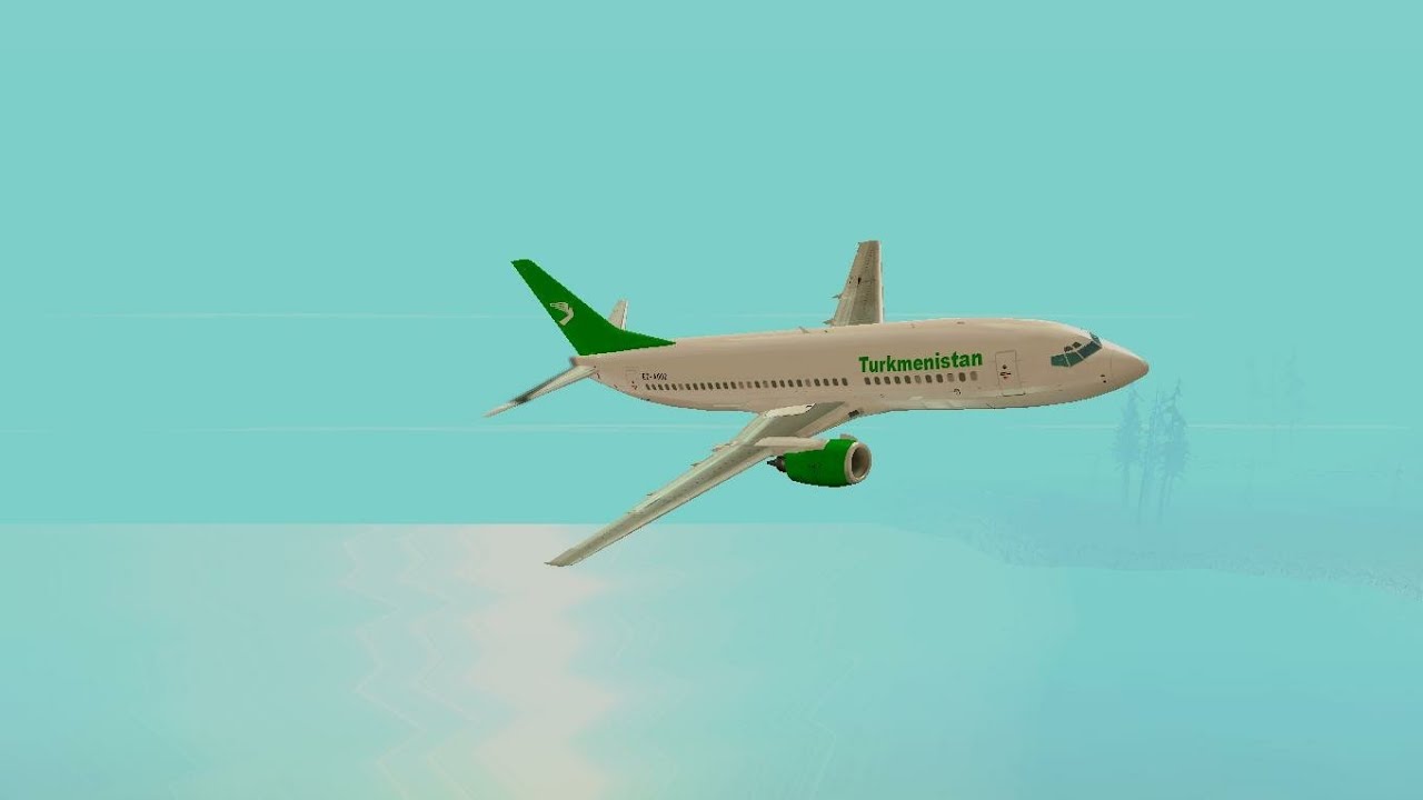 Gta Sa Türkmen samalyot(uçar) mody - YouTube