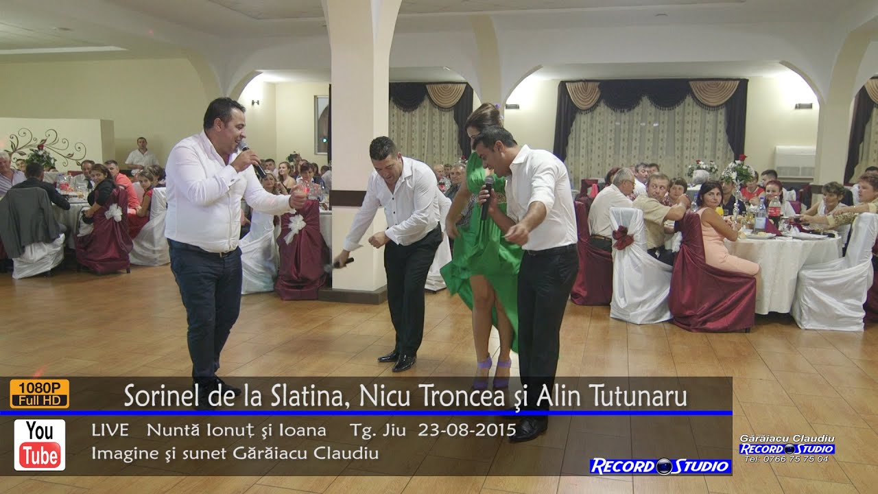 Sorinel de la Slatina si Laura Rosu COLAJE LIVE Nunta Ionut & Ioana ...