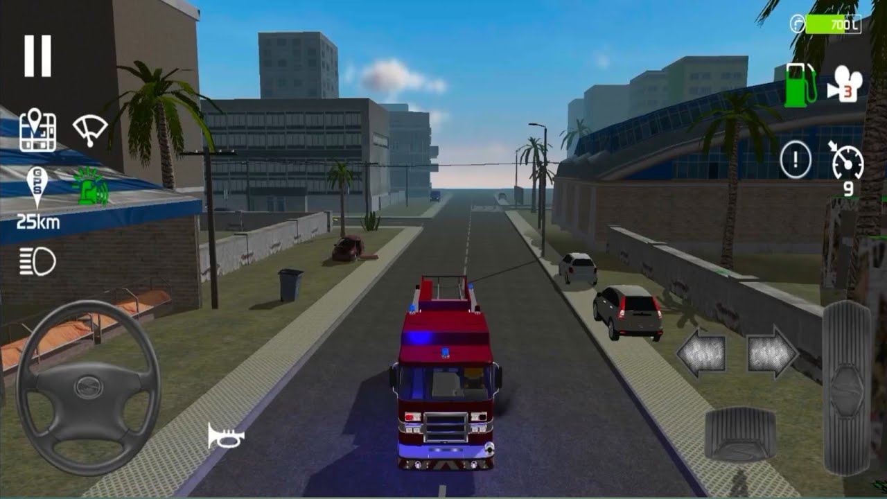 Fire Engine Simulator Gameplay - YouTube