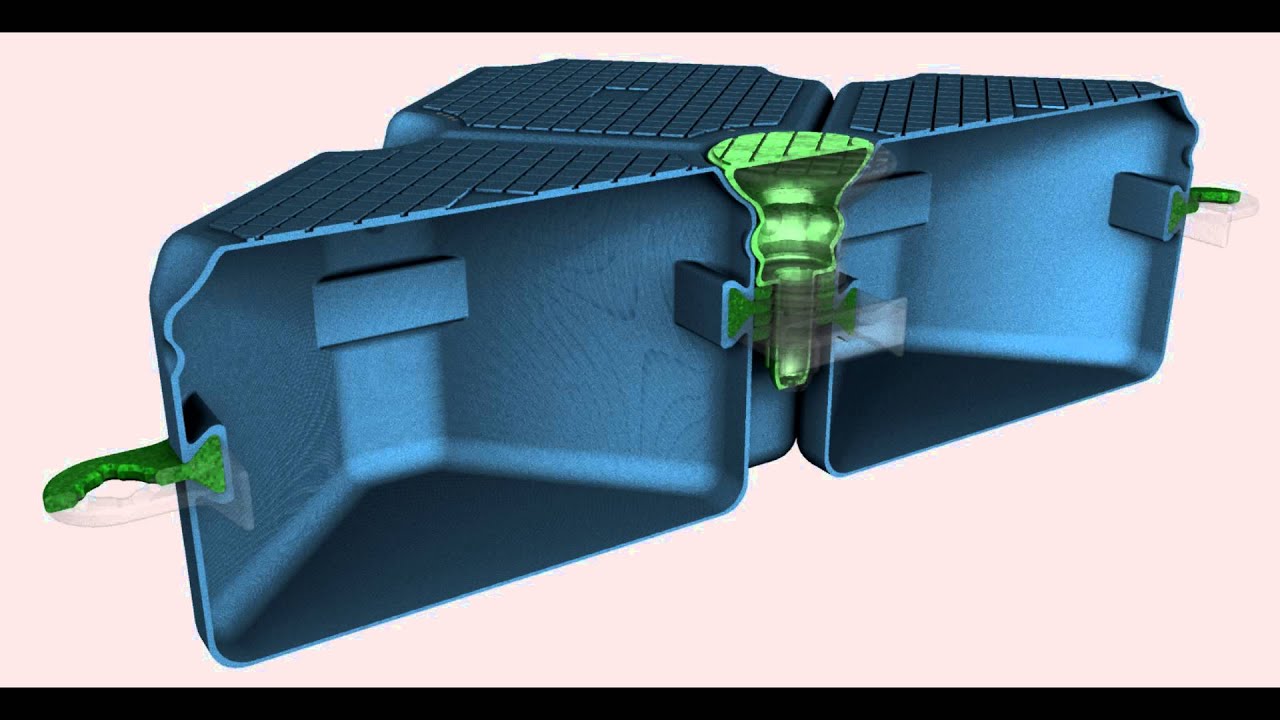 modular pontoon system, August 2014 - YouTube