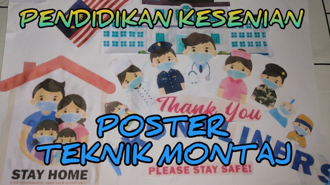 PENDIDIKAN KESENIAN TEKNIK MONTAJ / TAHUN 4 - YouTube