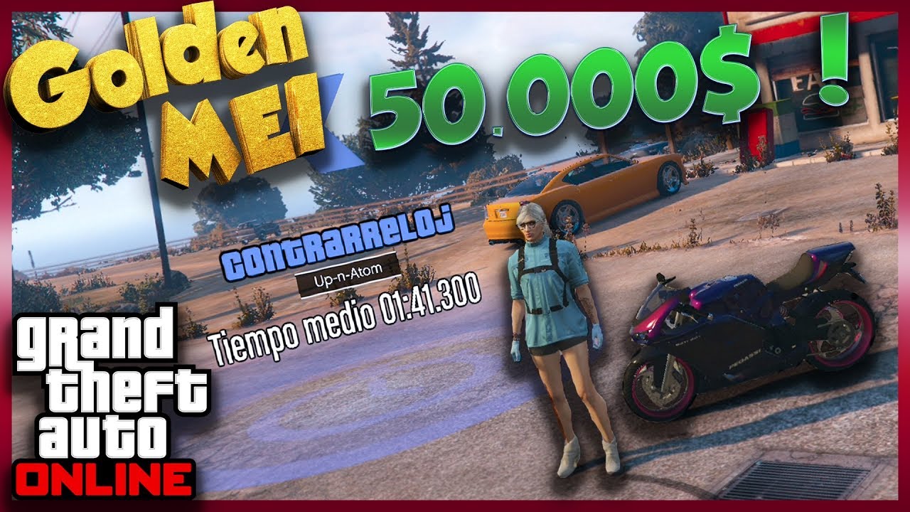 Contrarreloj Up-n-Atom GTA V Online - YouTube