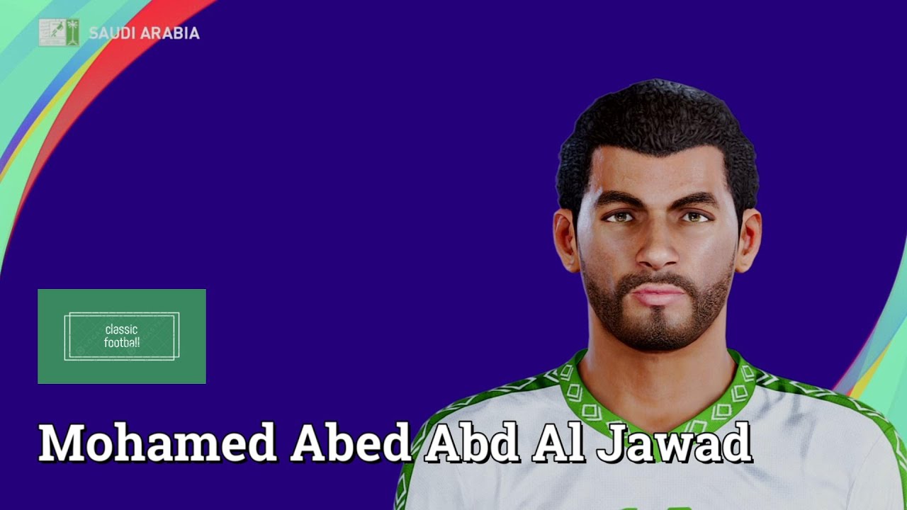 Mohamed Abed Abd Al Jawad - PES Clasico (Face, Body& Stats) - YouTube