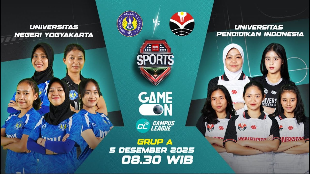 Campus League: UNY Yogyakarta vs UPI Bandung Group A | Putri - The ...