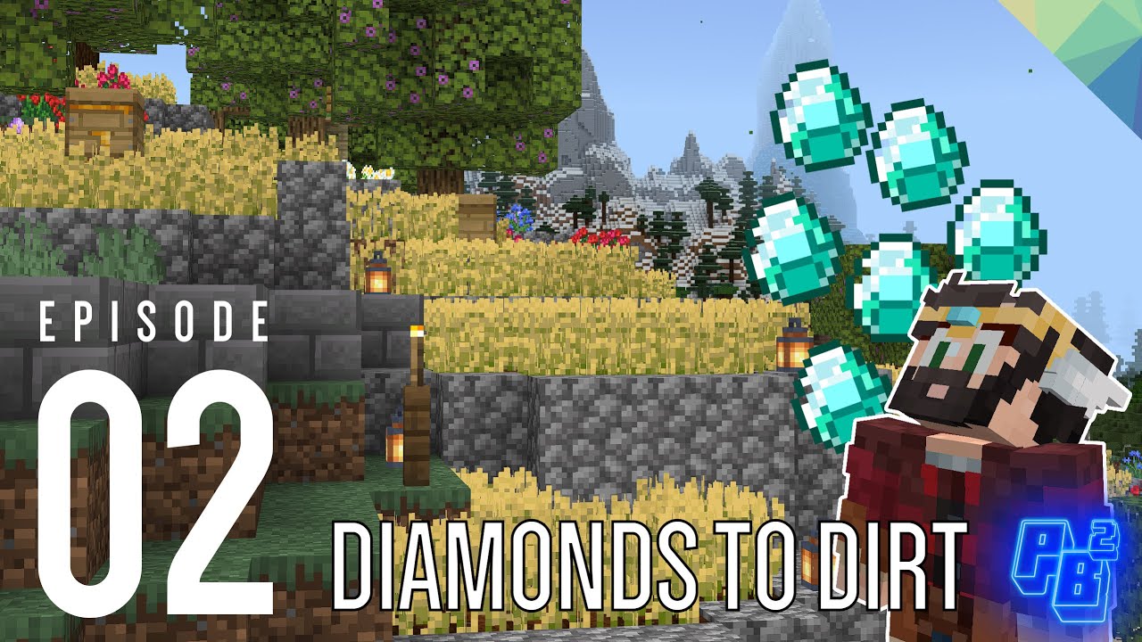 I Gave Away My Diamonds to Make This! :: Project Bedrock Season 2 - YouTube