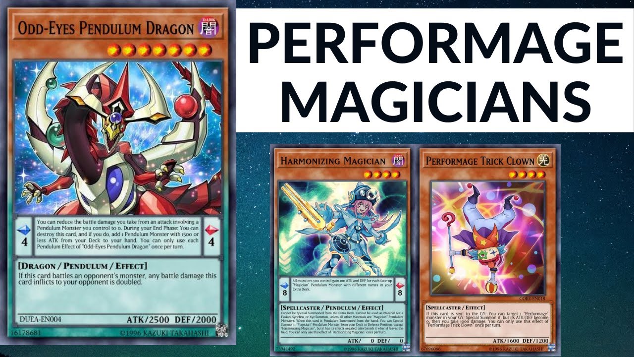 Yu-Gi-Oh! Best Performage Magician Pendulum Monsters Deck Profile 2020 ...