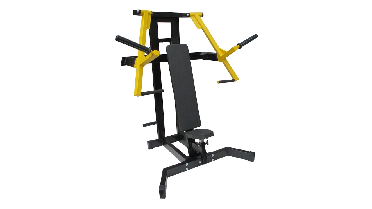 Upper Chest Press Machine - YouTube