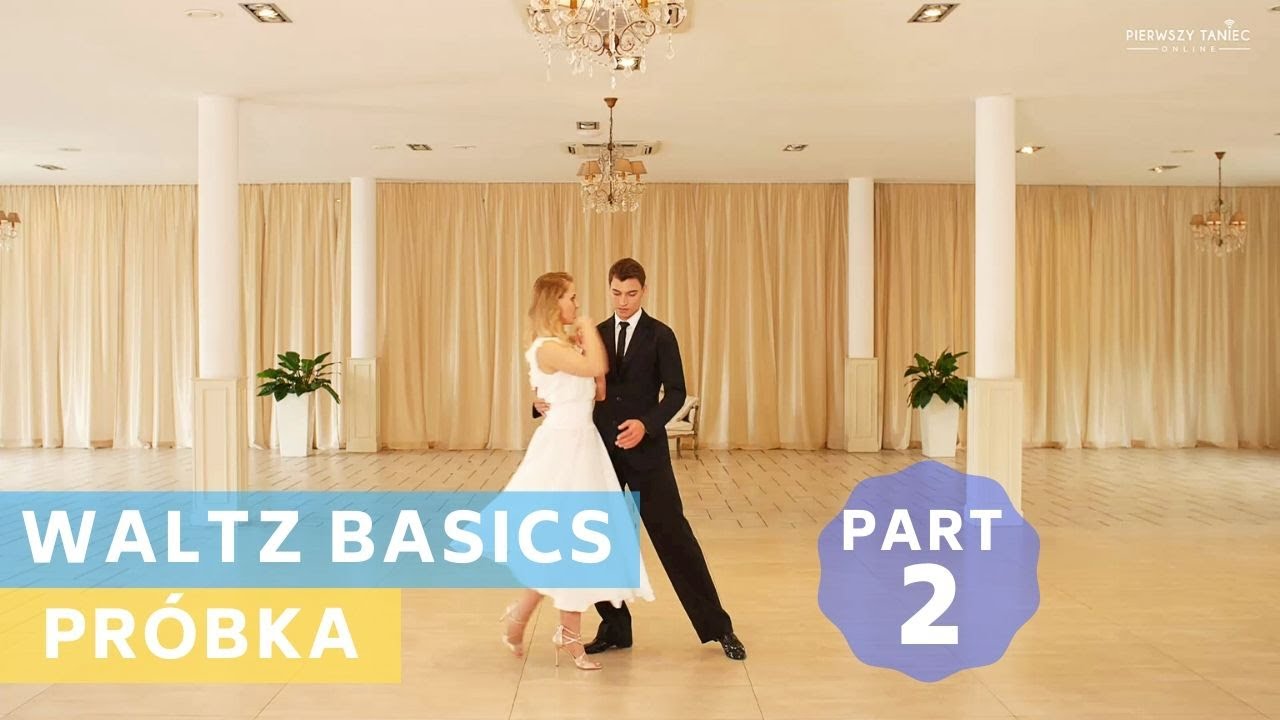 Sample Tutorial: Slow Waltz Basics - part 2 - Figures | Wedding Dance choreography - YouTube