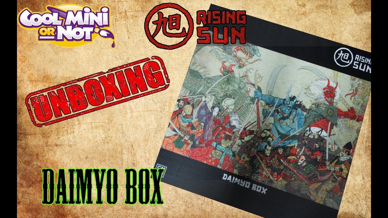 Rising Sun - Daimyo Box - Unboxing - YouTube