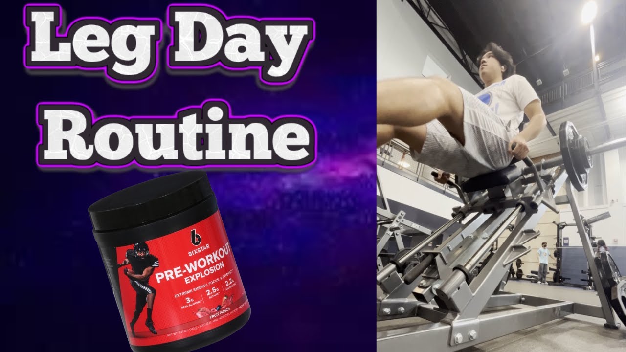 Leg Day Gym Vlog Youtube