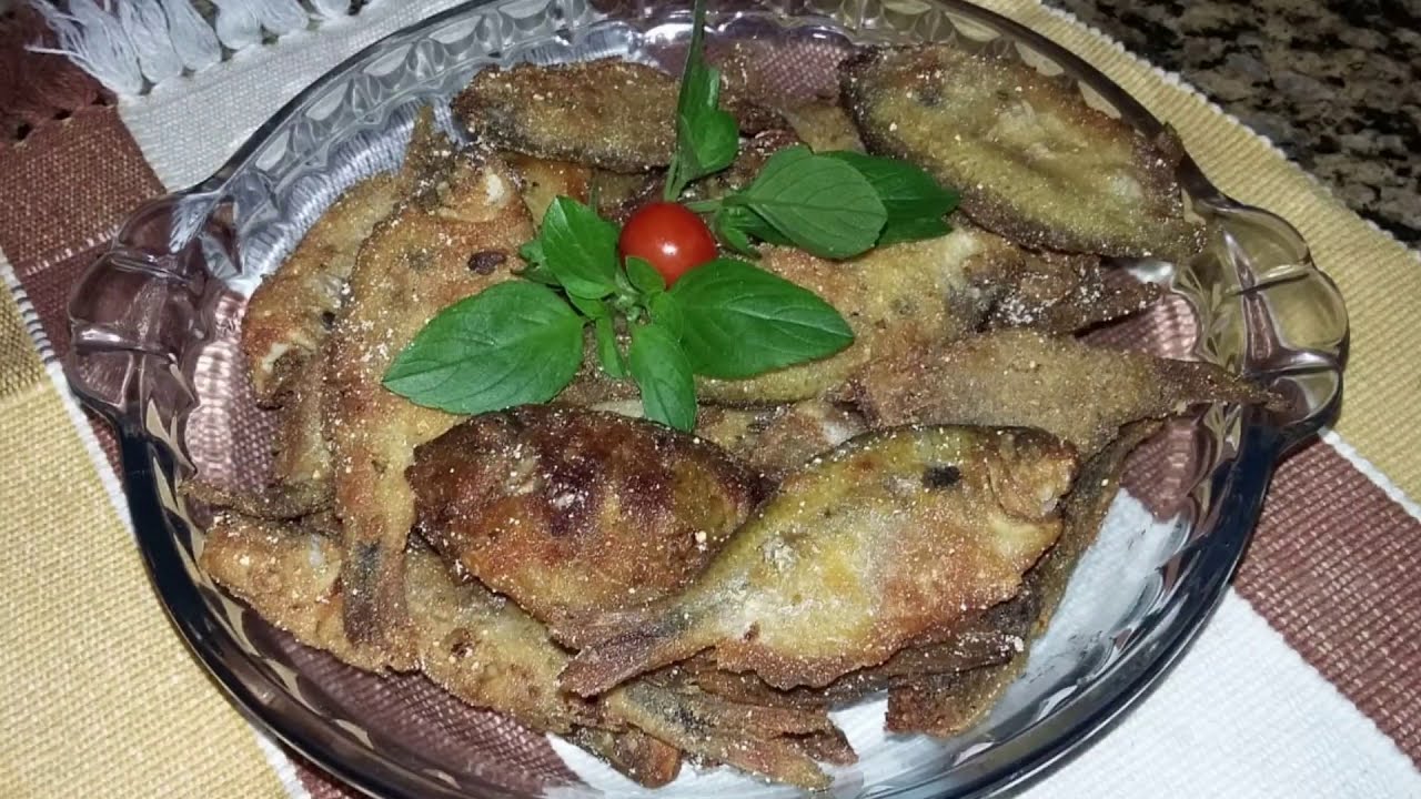 Duas Receitas em um só vídeo. Petisco Piabinha Frita e pinha o sabor da ...