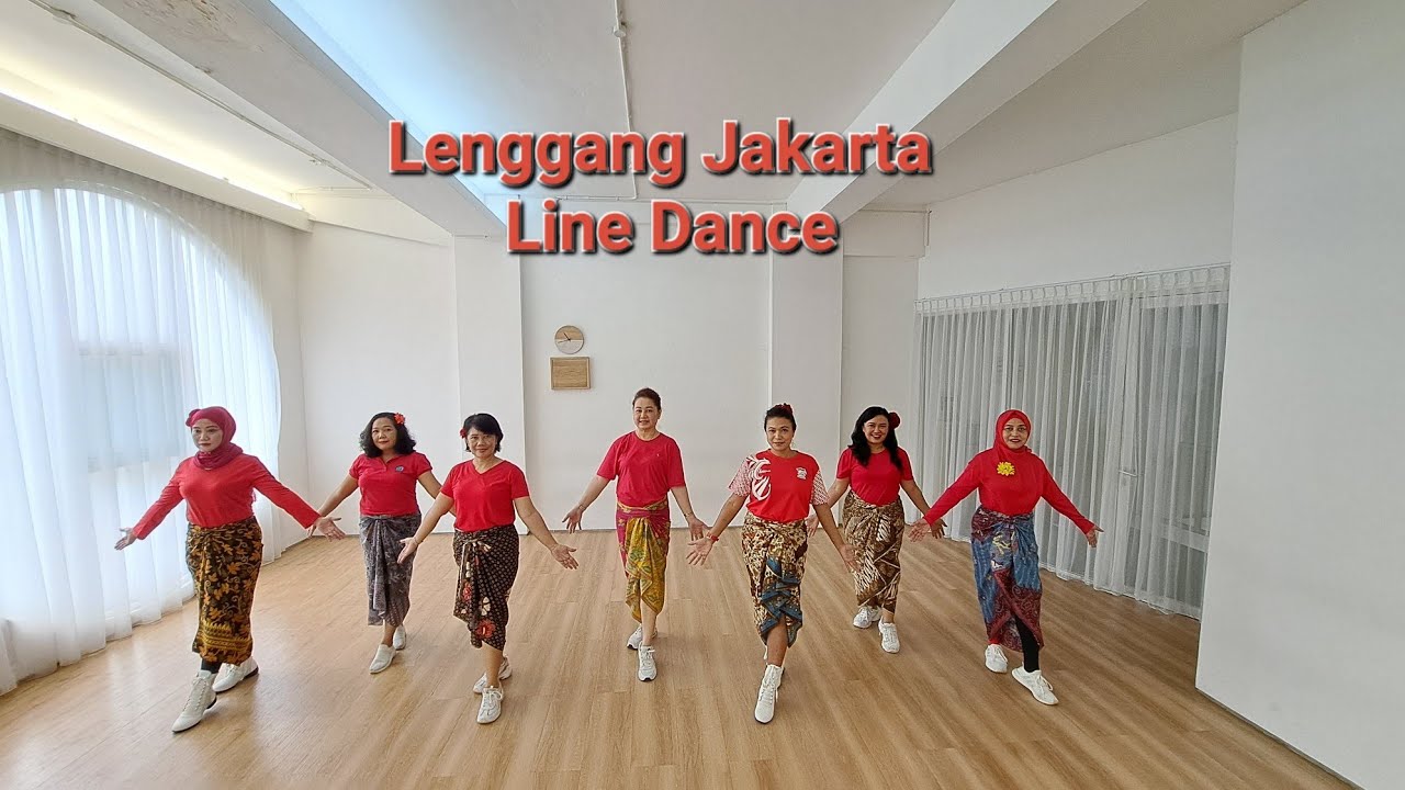 Lenggang Jakarta Line Dance/Choreo by Andrico Yusran (INA) - YouTube