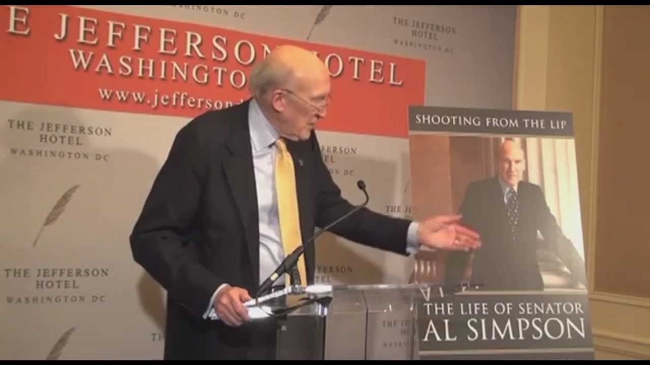 Shooting from the Lip: The Life of Senator Al Simpson by Don Hardy ...