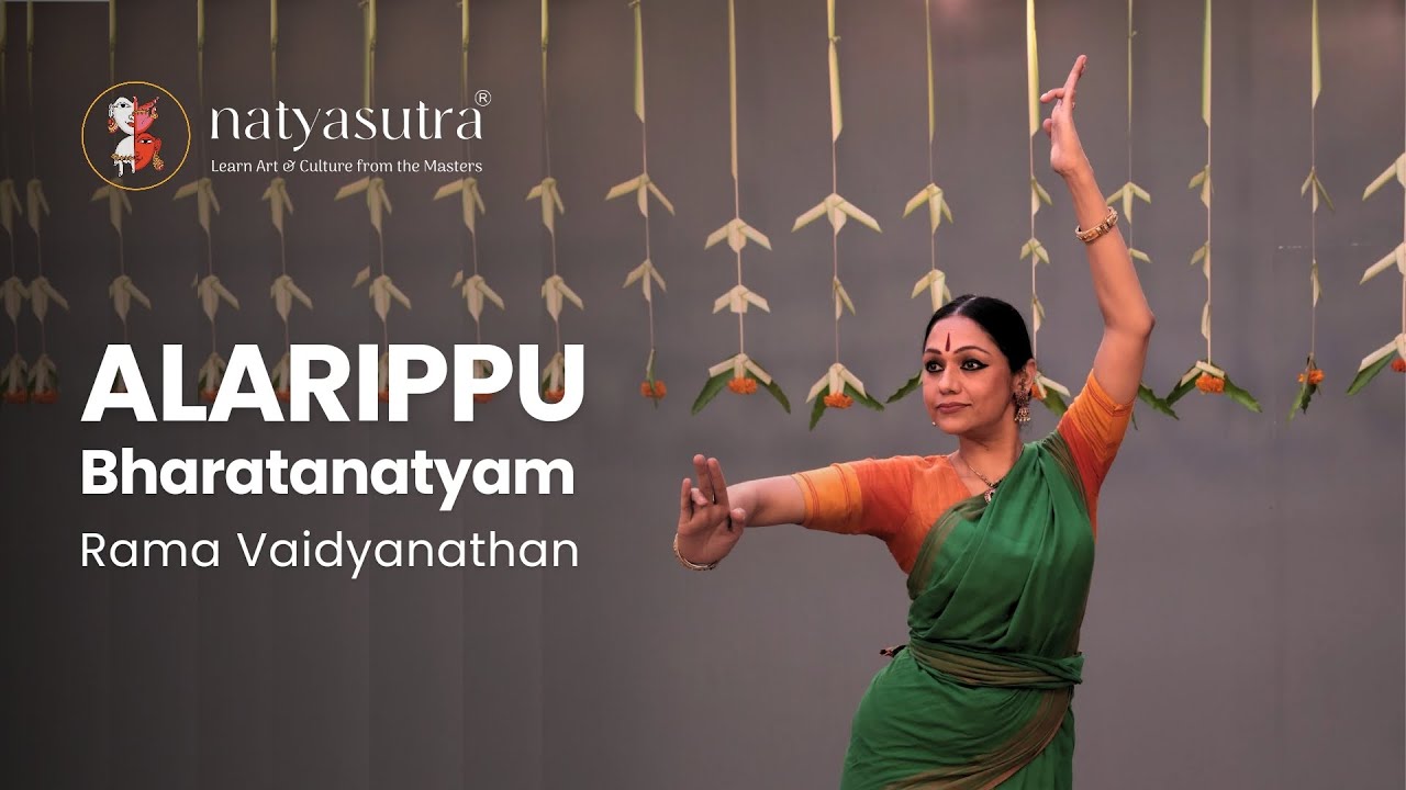 Rama Vaidyanathan Alarippu Performance | Bharatanatyam Dance Showcase ...