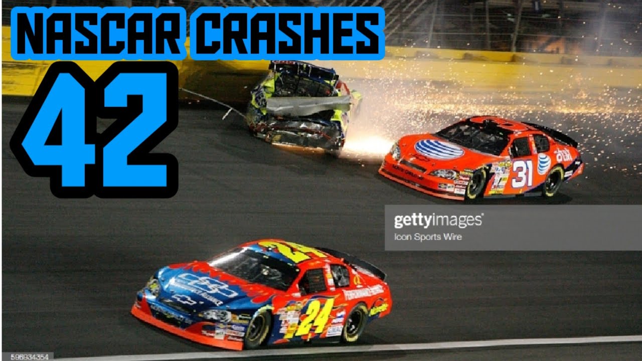 NASCAR Crashes 42 - Hero - YouTube